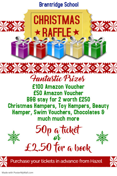 Christmas Raffle | PosterMyWall