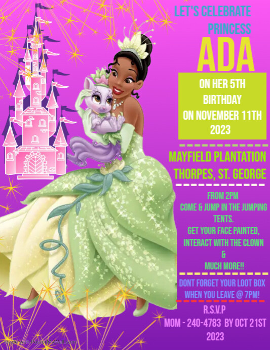 The princess and the frog | PosterMyWall