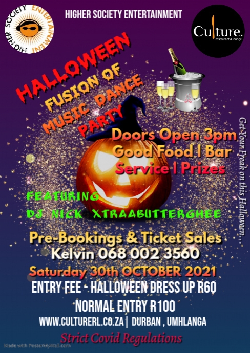 Copy of Copy of Template halloween dance | PosterMyWall