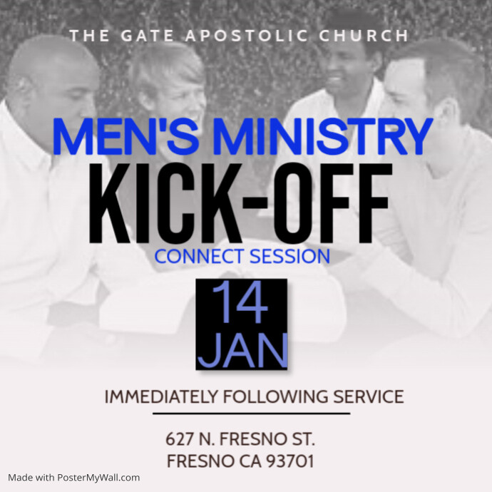 Church Men's Breakfast Event Template | PosterMyWall