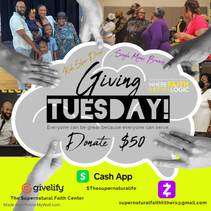 Giving Tuesday | PosterMyWall