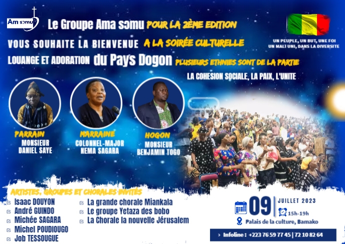 Copy of Le Groupe Ama sɔmo Banderole (1) | PosterMyWall