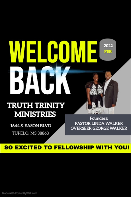 Copy of CHURCH GRAND REOPENING SERVICE TEMPLATE | PosterMyWall