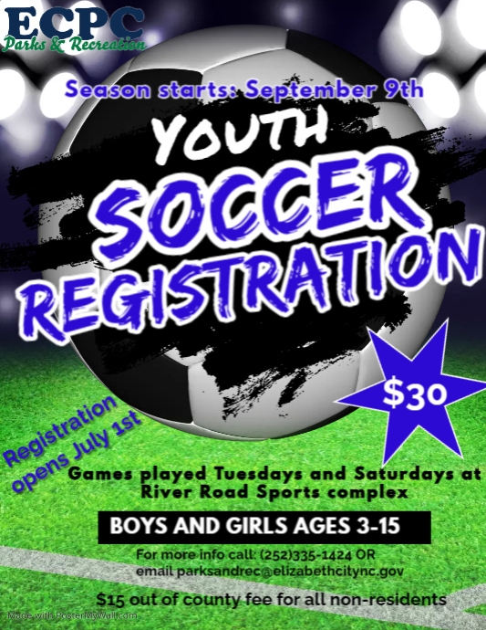 Youth Soccer Camp Flyer Template | PosterMyWall