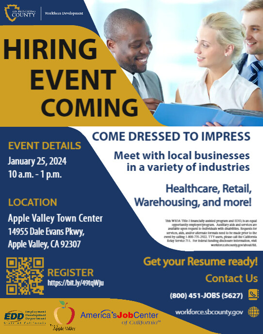 January 2024 Hiring Event | PosterMyWall