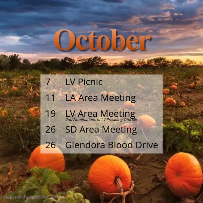 October | PosterMyWall