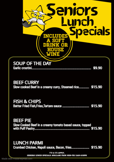 Food Menu Offer Flyer | PosterMyWall