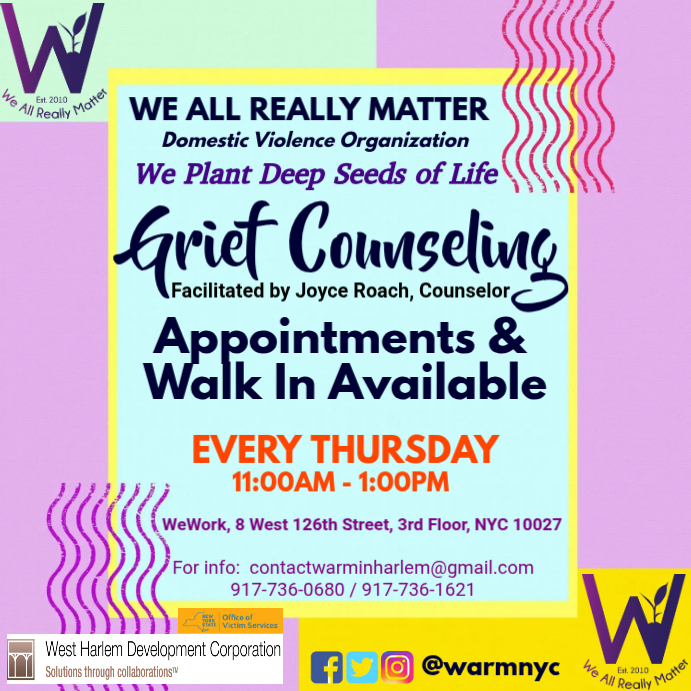 Copy of GRIEF COUNSELING FLYER | PosterMyWall