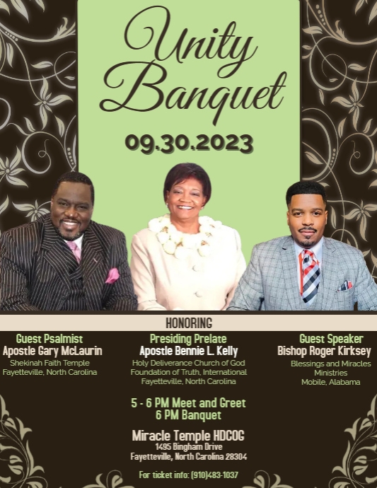 Copy of 2023 unity Banquet flyer | PosterMyWall