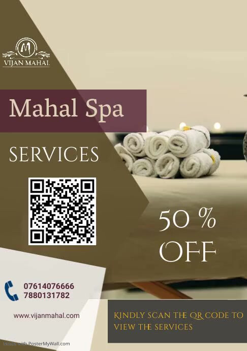 spa menu | PosterMyWall