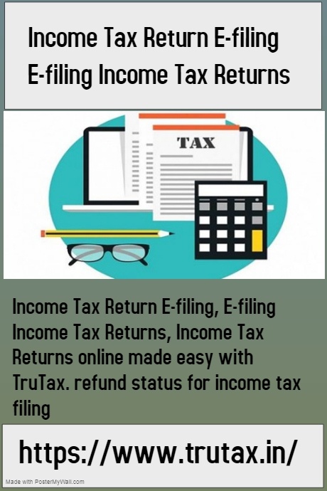 E-filing income tax returns | PosterMyWall