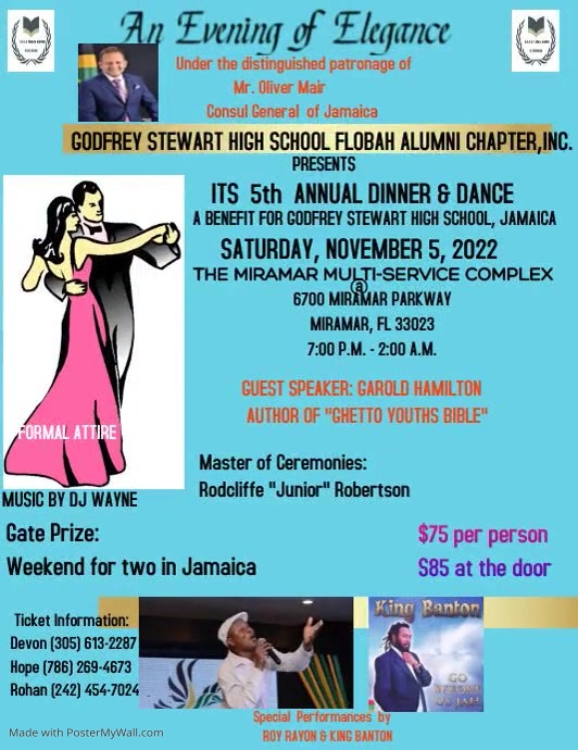 GSHS DINNER DANCE | PosterMyWall