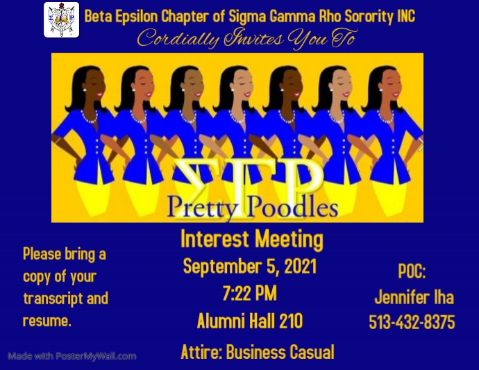 Interest Meeting1 | PosterMyWall