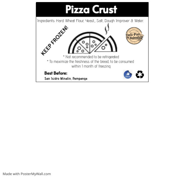 Pizza Crust | PosterMyWall