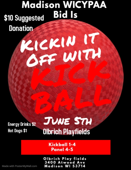 Copy of Kickball Game Flyer Design Template | PosterMyWall