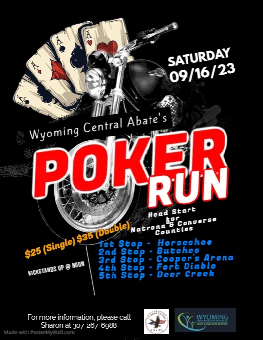 Poker Run Flyer Template | PosterMyWall