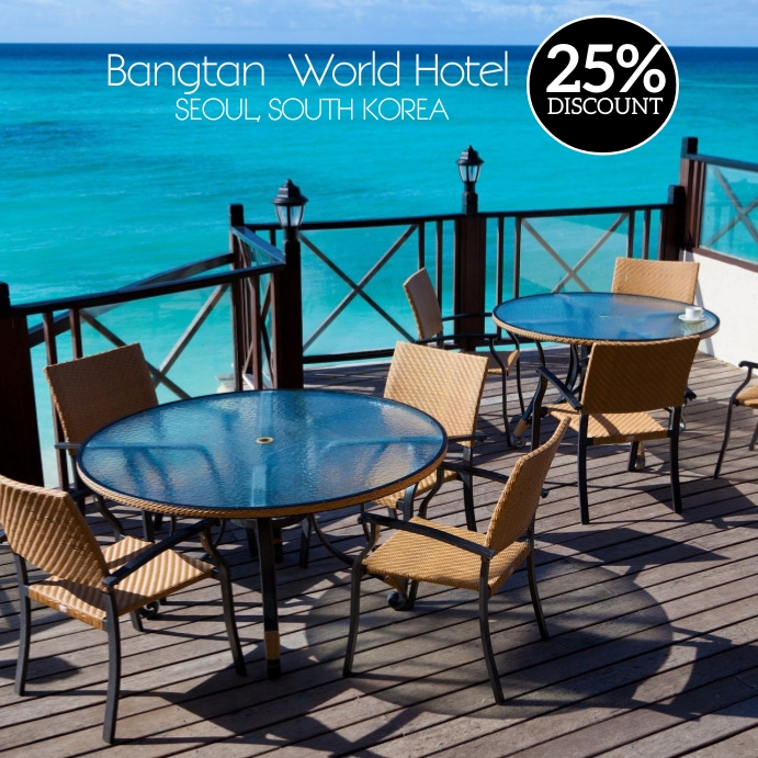 74 Hotel Template | PosterMyWall