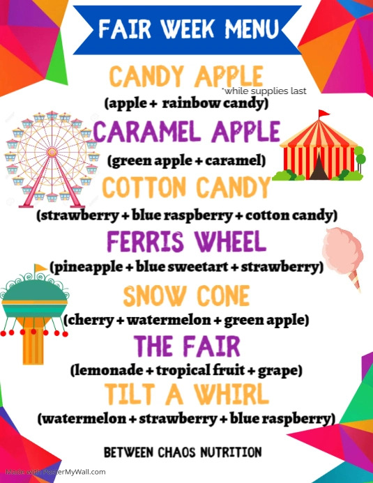 Copy of fair week print | PosterMyWall