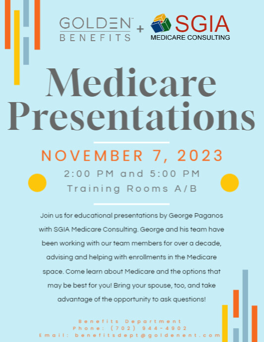 Medicare Presentations - STRAT | PosterMyWall
