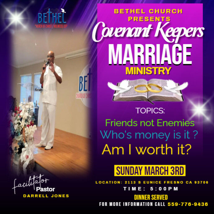 COVENANT KEEPERS | PosterMyWall