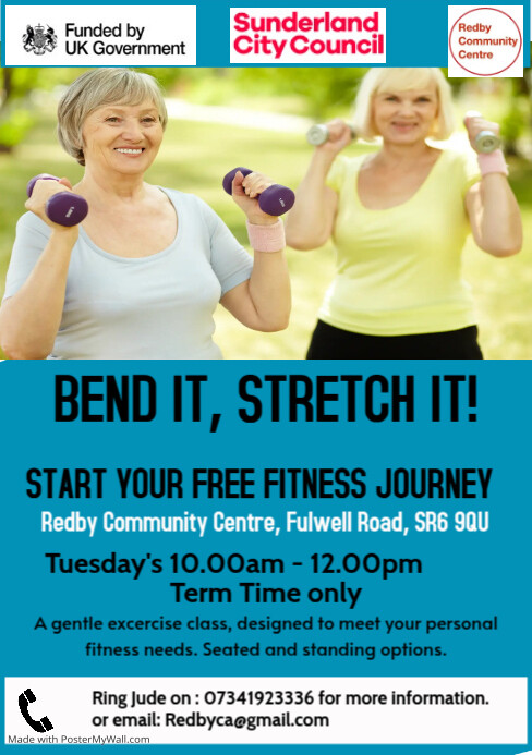 Bend it, Stretch it! | PosterMyWall