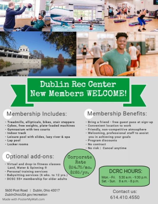 Corporate membership flyer | PosterMyWall