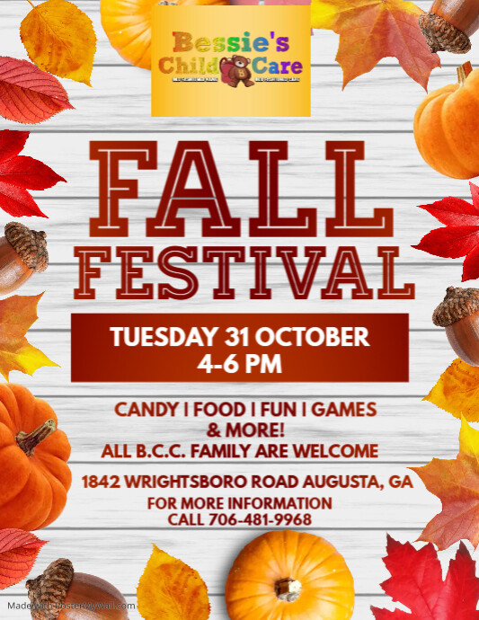 FALL FLYERS | PosterMyWall