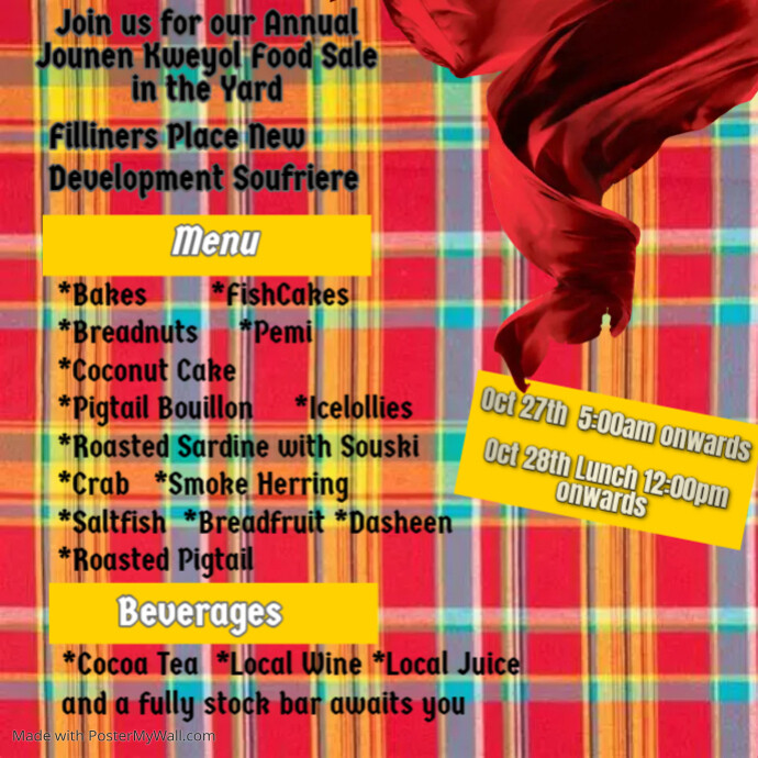 Copy of kweyol flyer | PosterMyWall