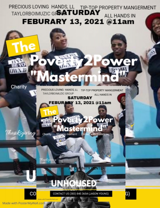 Copy of Black Community Fundraiser Flyer | PosterMyWall