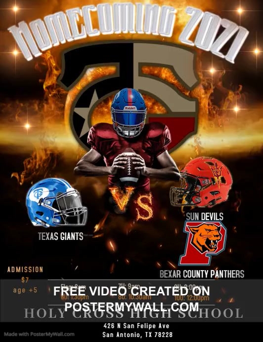 Copy of NFL FOOTBALL INSTAGRAM POST | PosterMyWall