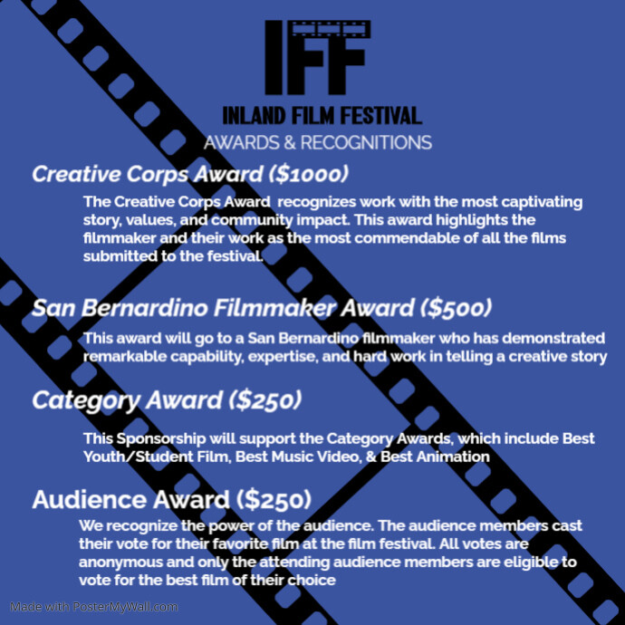 IFF Award Sponsor (2) | PosterMyWall