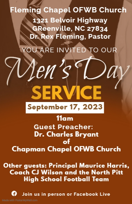 Men's day flyer | PosterMyWall