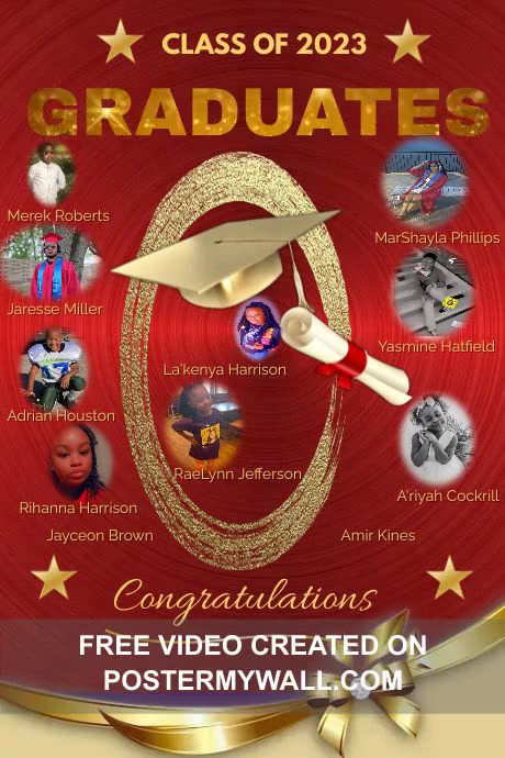 Graduate Congratulations | PosterMyWall