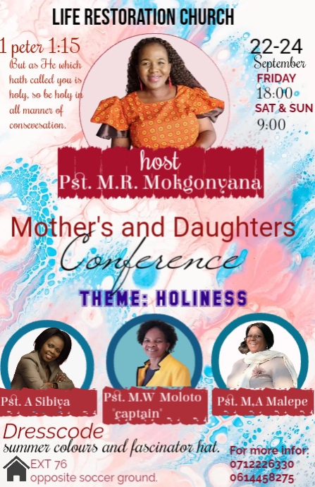 WOMEN CONFERENCE FLYER | PosterMyWall