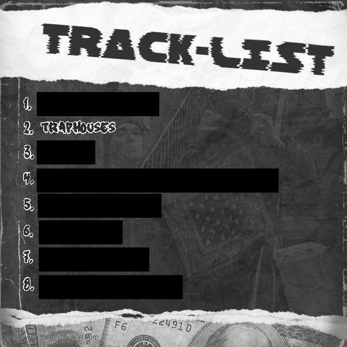 dollar money mixtape cover art template | PosterMyWall