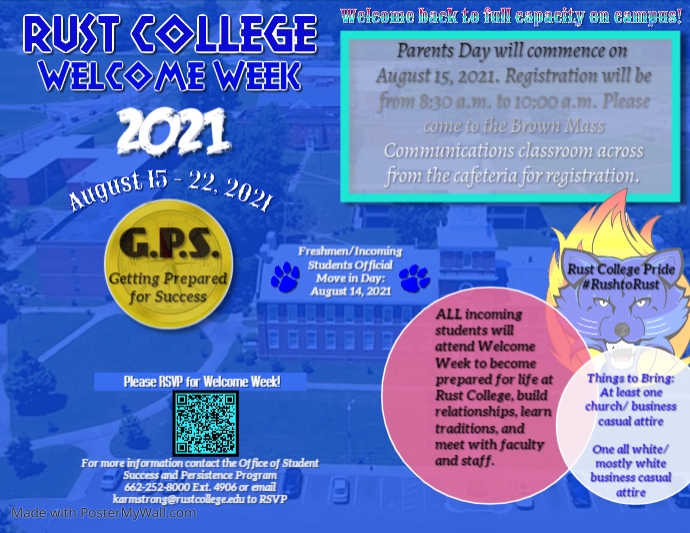 Welcome Week Flyer | PosterMyWall