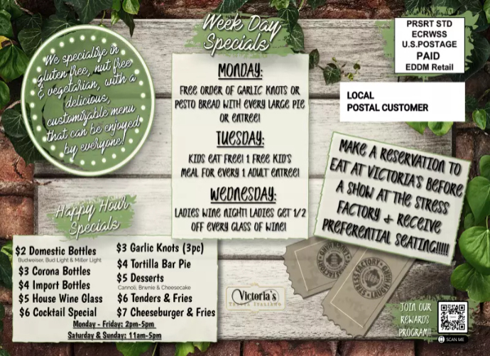 Copy of Victoria's Postcard Back 10x7.25 to Print | PosterMyWall