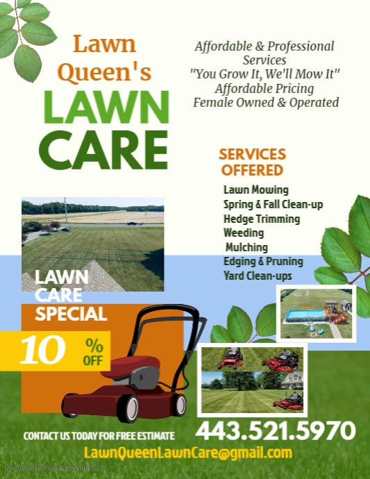 Lawn Care Flyer | PosterMyWall