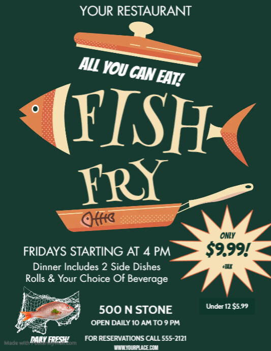 FISH FRY | PosterMyWall