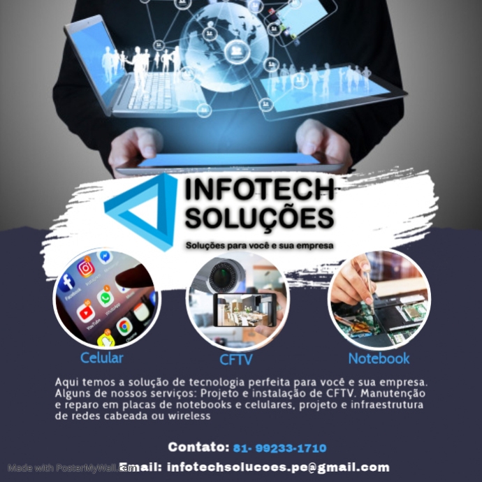 Banner infotech | PosterMyWall