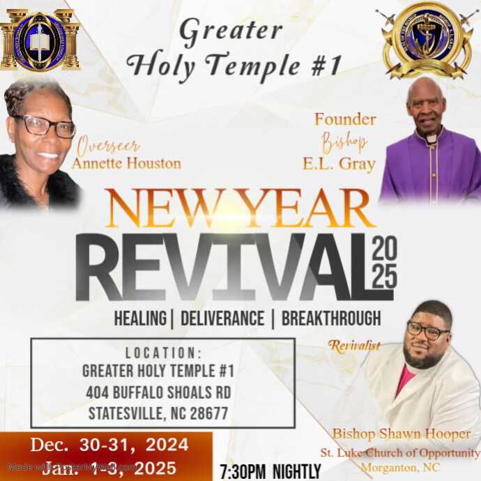 Revival flyer | PosterMyWall