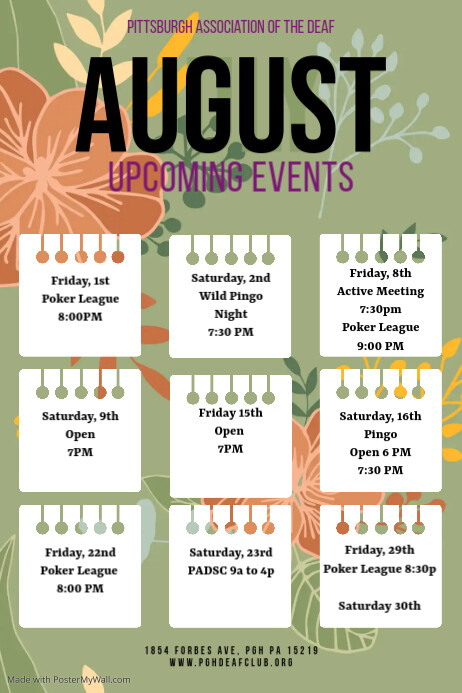 July Upcoming Event Flyer Template | PosterMyWall