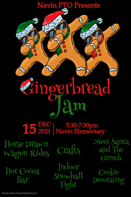 Free Christmas Bake Sale Poster Template (1) | PosterMyWall