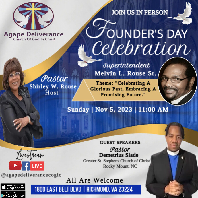 Copy of 2023 Founder's day celebration | PosterMyWall