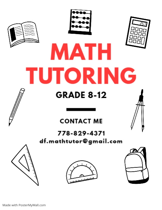 Math Tutoring Flyer (less pics) | PosterMyWall