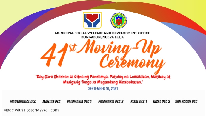 Copy of Moving-Up Ceremony poster | PosterMyWall