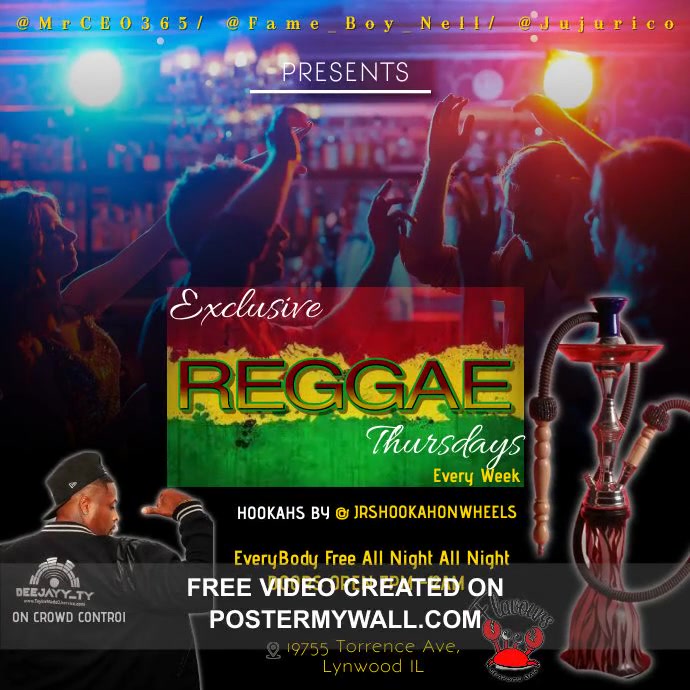 Copy of Reggae party | PosterMyWall