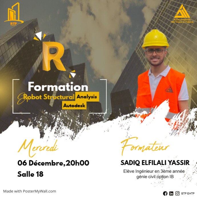 affiche formation | PosterMyWall