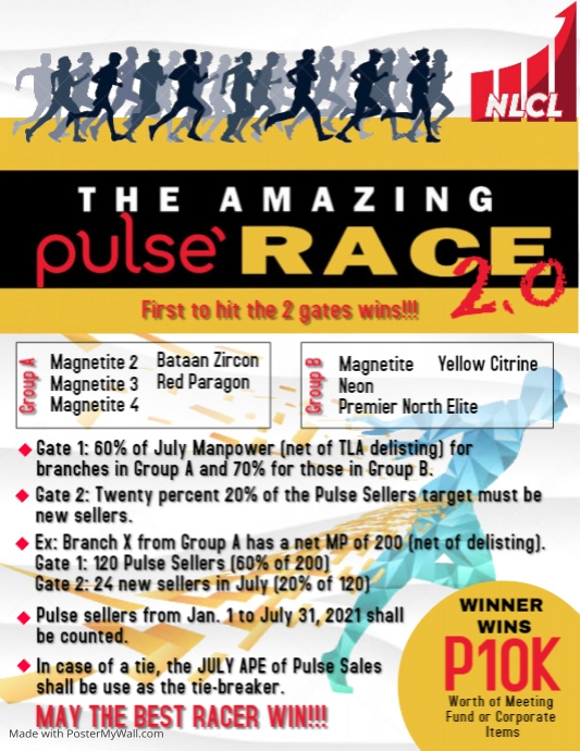 PULSE RACE 2.0 | PosterMyWall