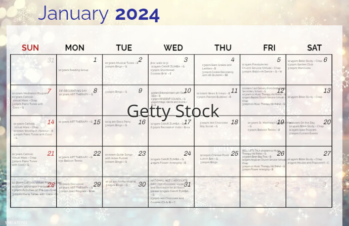 Printable calendar template 2023 january | PosterMyWall